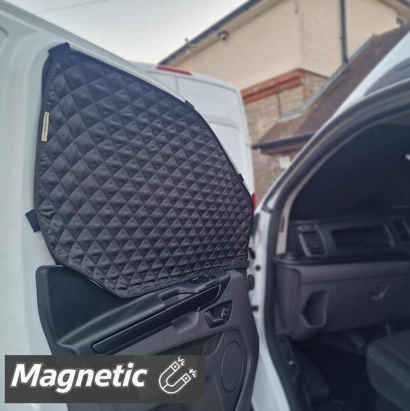 Ford Transit Custom Thermal Blinds – Windscreen, Magnetic Driver & Pas ...